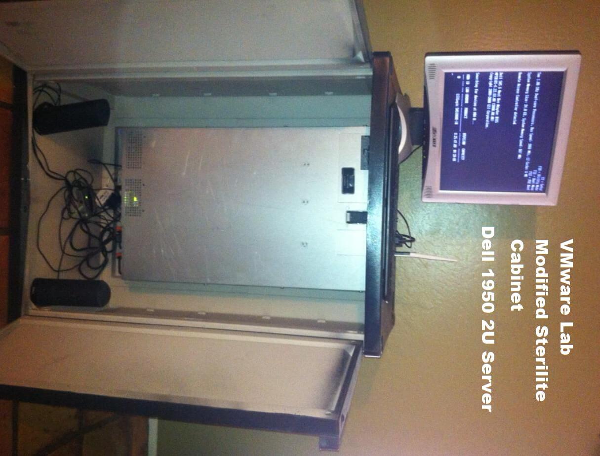 Build a Custom Rack Server Cabinet for VMware Lab - VM Install
