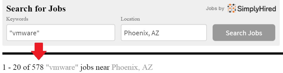 VMware Jobs in Phoenix Arizona (Comparing Opportunities)