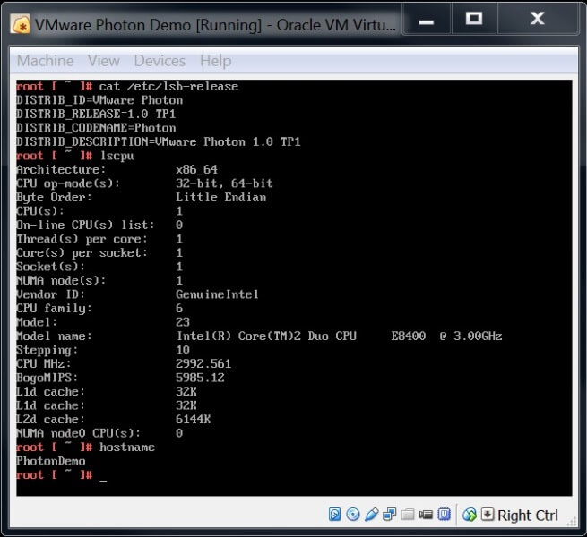 Vmware Project Photon Technical Review For Linux Admins