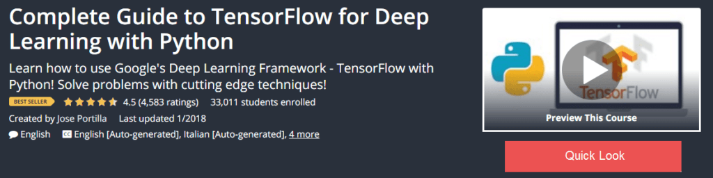 10 Best TensorFlow Books - FREE Beginners ML Training Plan