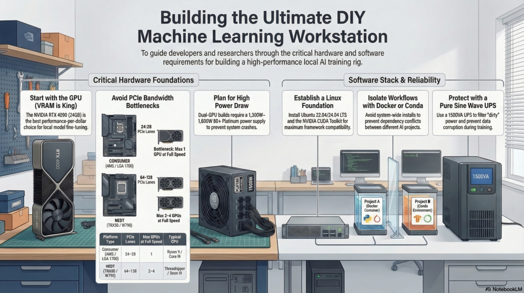 How to Build a Machine Learning Workstation (2026)